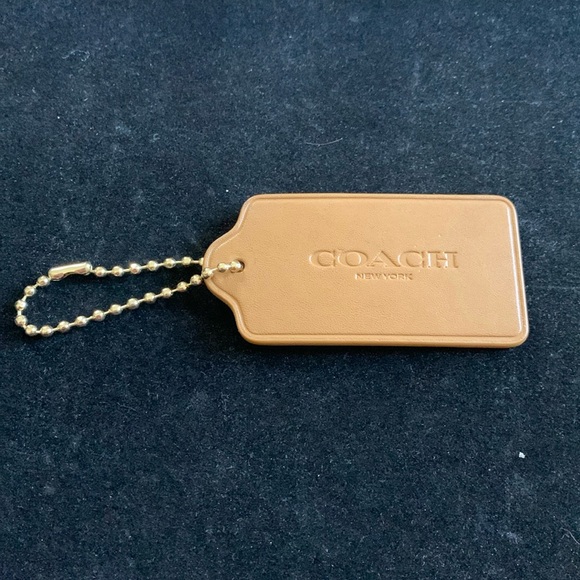 Coach | Accessories | Coach Leather Tag | Poshmark